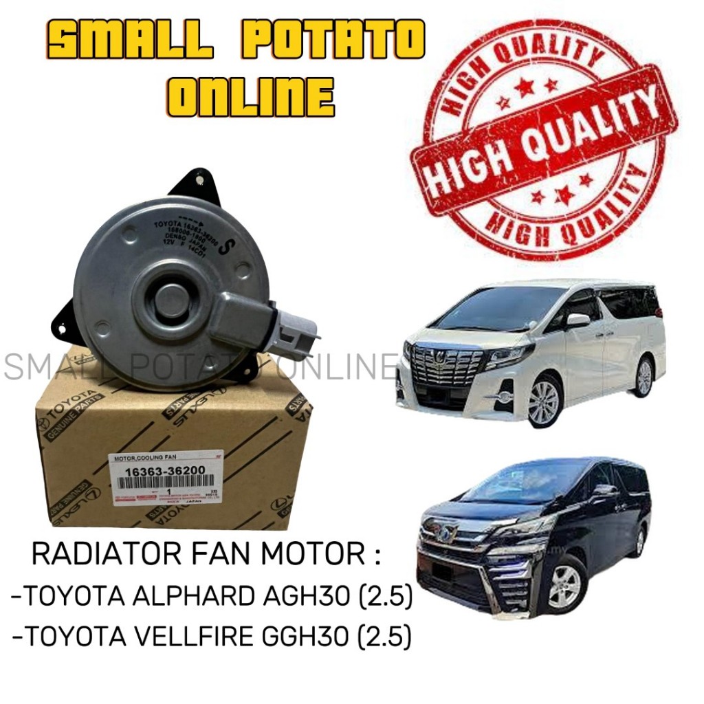 ( OEM ) RADIATOR FAN MOTOR TOYOTA ALPHARD AGH30 (2.5) , VELLFIRE GGH30 ...