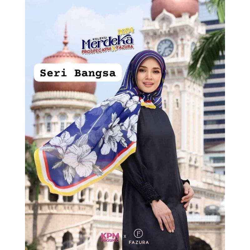 SERI BANGSA_FREE_PAPERBAG(TUDUNG_MERDEKA-PROSPEC_KPM_x_FAZURA) | Shopee Malaysia