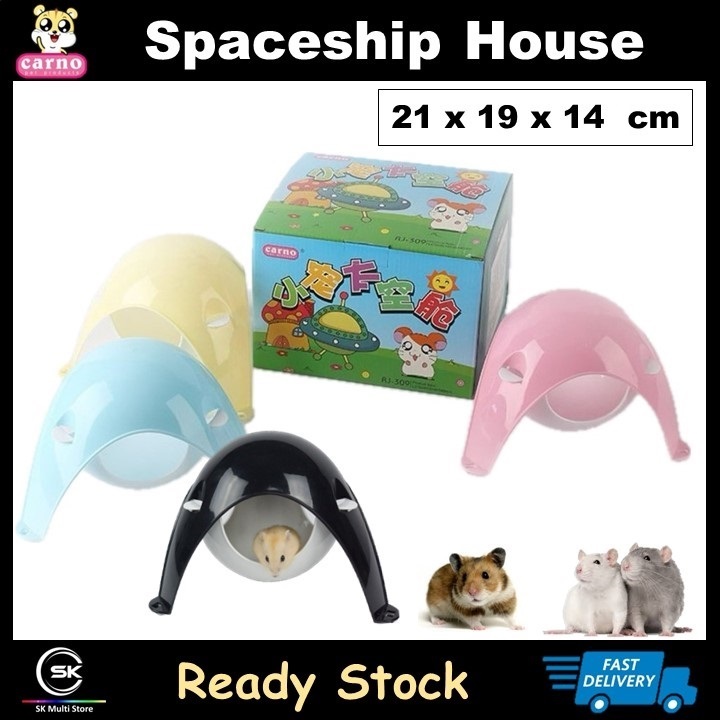 Carno Hamster Spaceship House (Capsule Home) | Shopee Malaysia