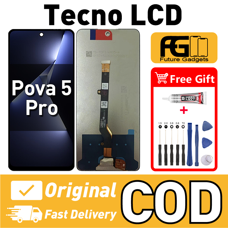 LCD INFINIX Tecno Pova 5 Pro Compatible For ORIGINAL LCD Skrin Touch ...