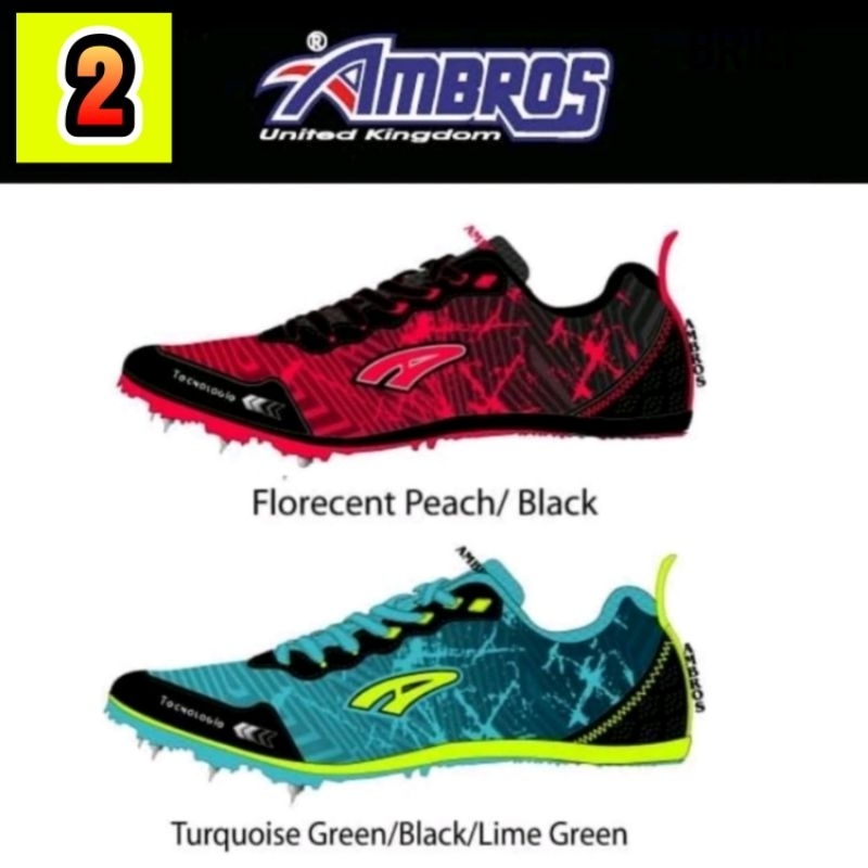 Ambrooss Track and Field Spike Shoes Kasut Spike ( B) | Shopee Malaysia