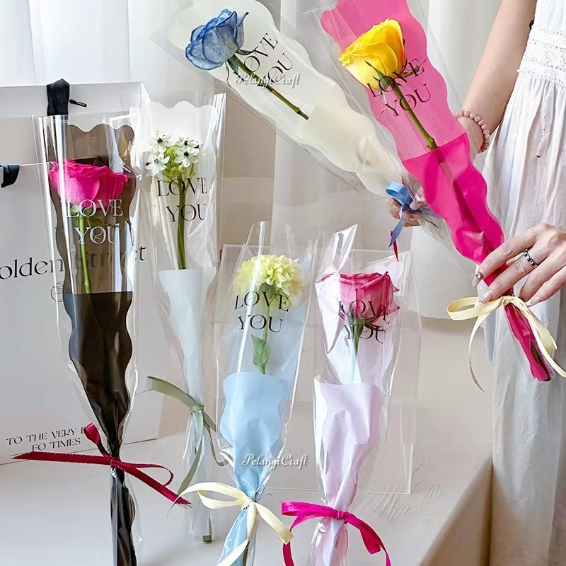 (50PCS) SINGLE K DESIGN Flower Wrapping Paper Flower Paper Wrapping ...