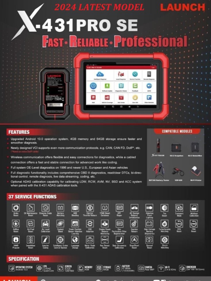 Original LAUNCH X431 PRO V5.0 12v Car Diagnosis scan Tools (Proton ...