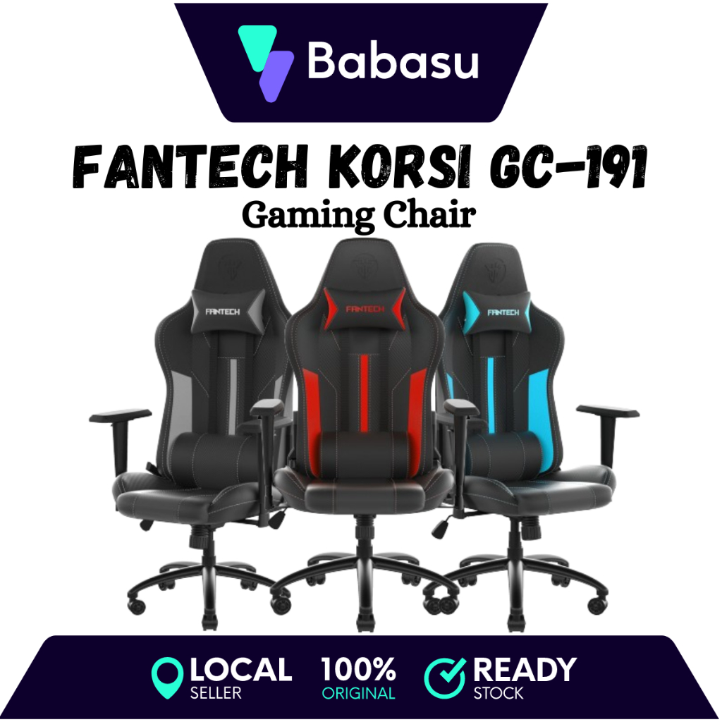 Fantech Gaming Chair Korsi GC-191 with Premium Comfort Design, Class 4 ...