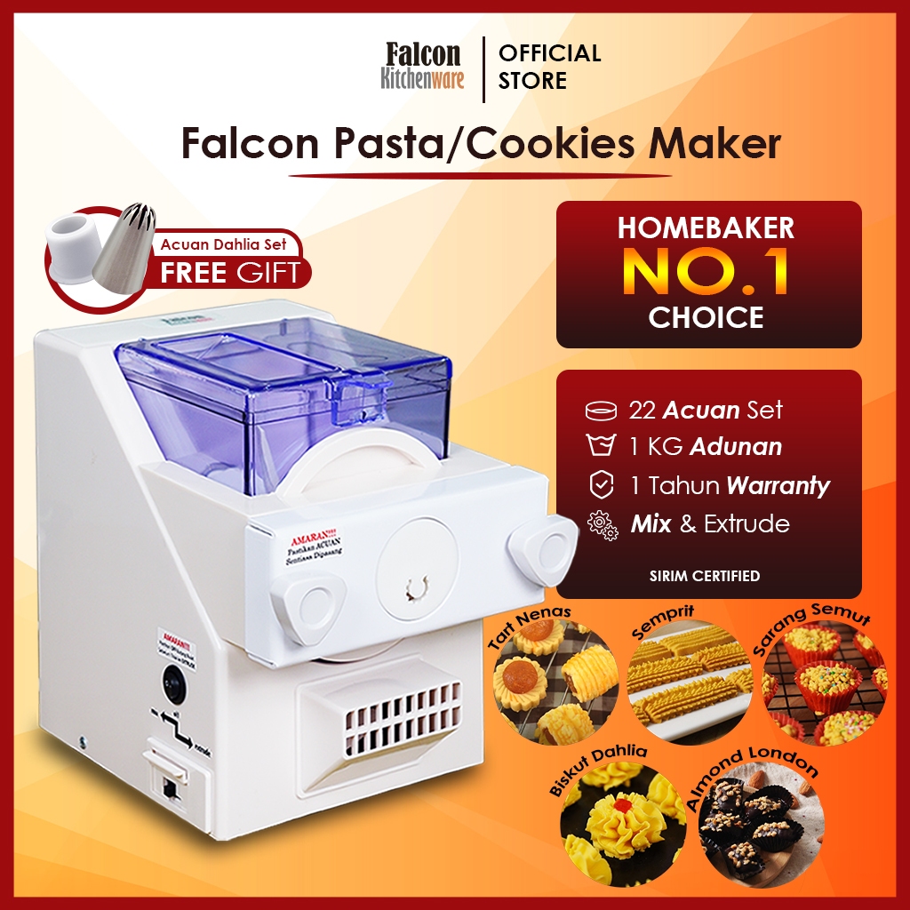 [Promotion A] Falcon Pasta / Cookies Maker (Free Nozzle Dahlia Set ...