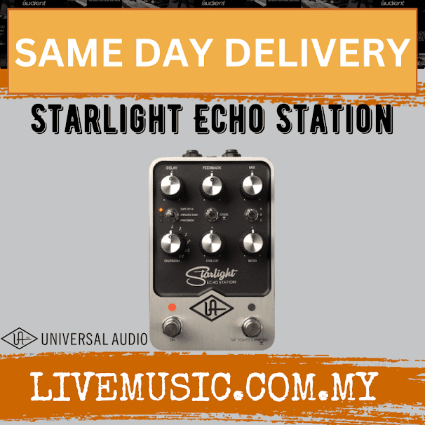 Universal Audio UAFX Starlight Echo Station Delay Pedal ( StarlightEchoStation / Starlight-Echo ...