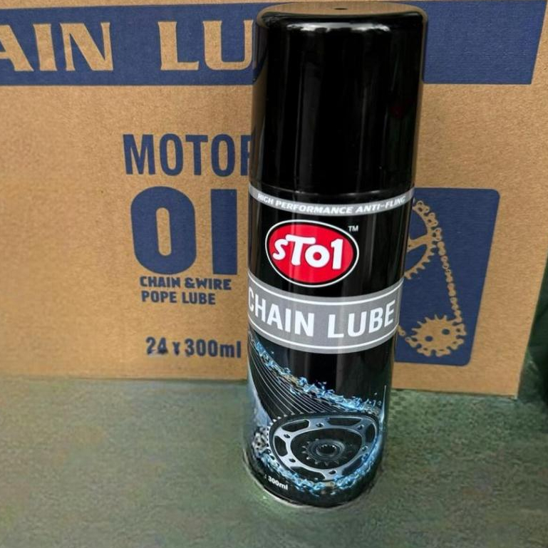ST01 Chain Lube Minyak Rantai 300ML Universal Motor Basikal Kap Cai ...