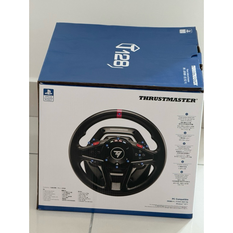 Thrustmaster T128 sim racing wheel pc/ps4/ps5 (used) | Shopee Malaysia
