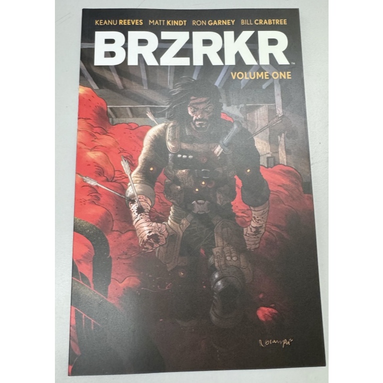 BRZRKR BERZERKER - Trade paperback (TPB) - Keanu Reeves - COMIC - BOOM ...
