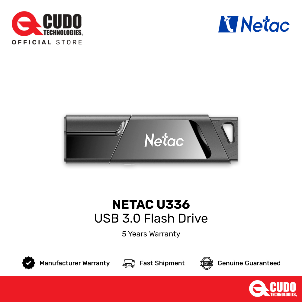 Netac U336 USB3.0 PenDrive (64GB/128GB/256GB) | Shopee Malaysia