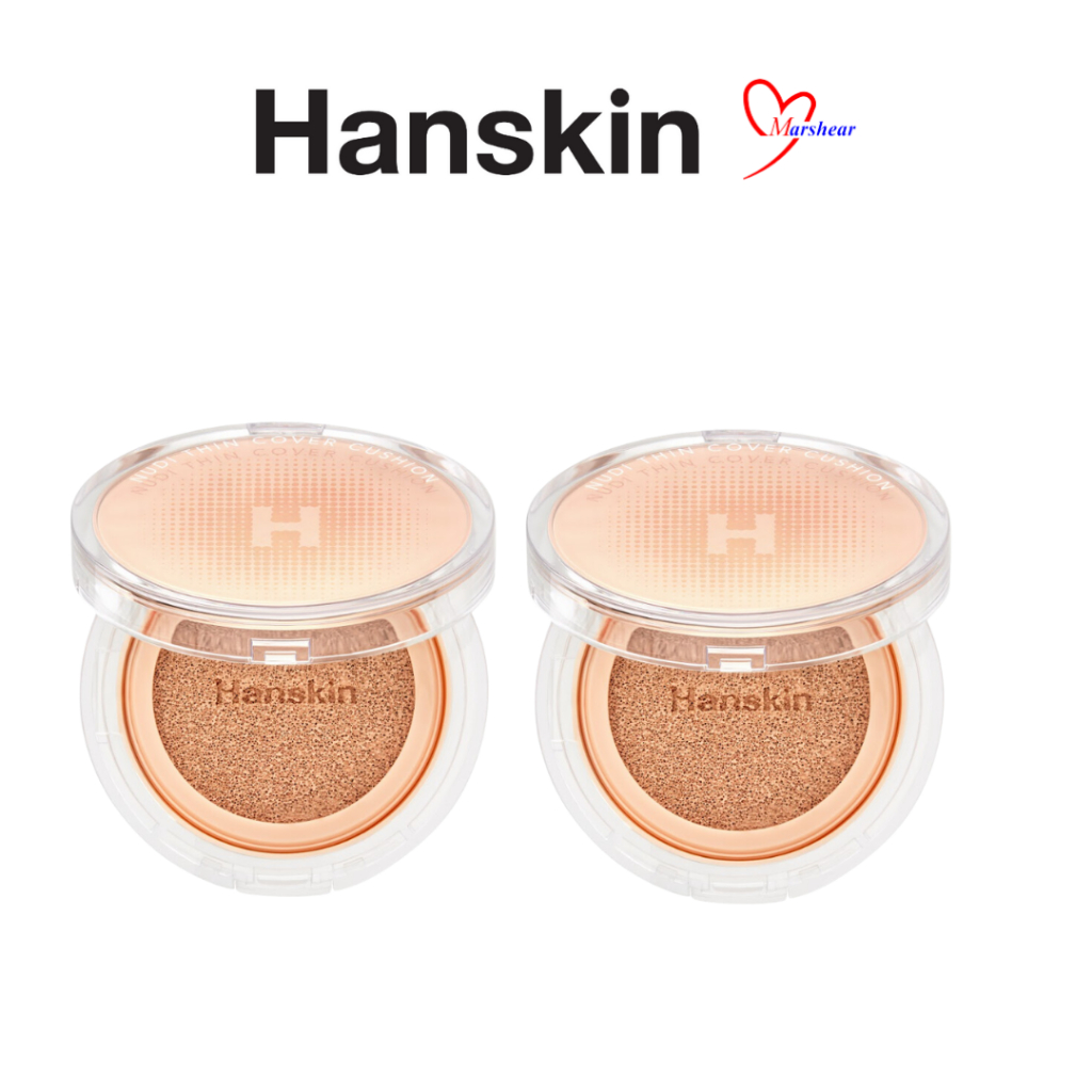Hanskin Nudi Thin Cover Cushion SPF 50+ PA+++ 12g | Shopee Malaysia