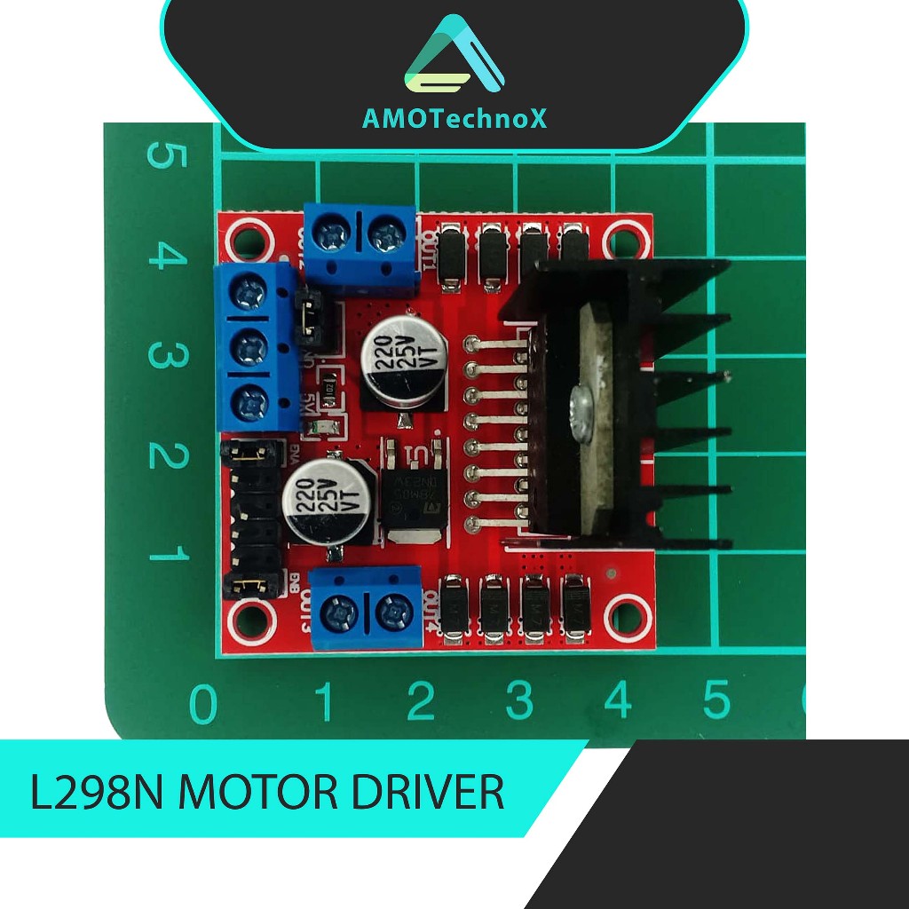 L298N 2A Brushed DC Motor Stepper Motor Driver Speed Controller Module ...