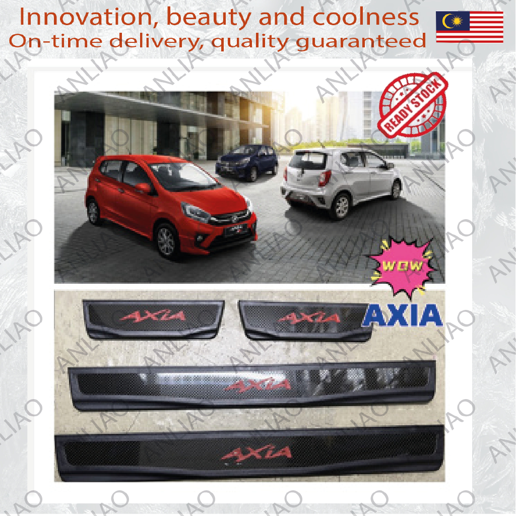 Perodua Axia 2014 - 2021 Side Sill Plate Door Step side step Window ...