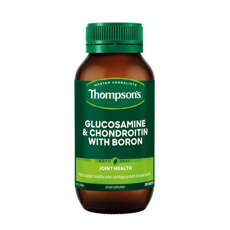 Original Import - Thompson's Glucosamine And Chondroitin 120 Tablets ...