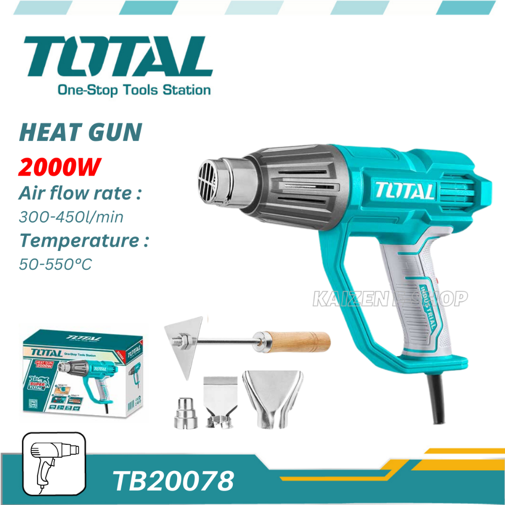 TOTAL TB20078 2000W Heat Gun | Shopee Malaysia