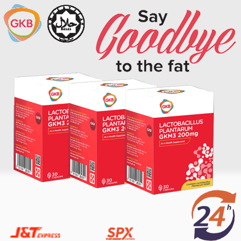 [Fast Delivery] gkb probiotic GKB Lactobacillus Plantarum GKM3 200mg 30 ...