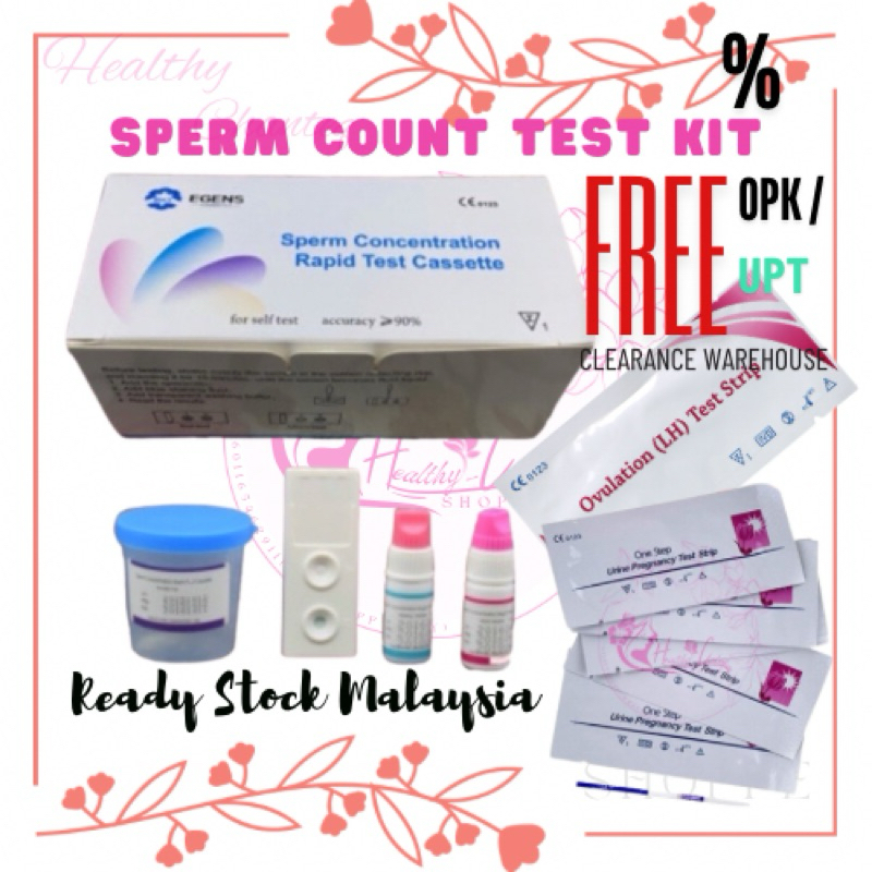 🔥🔥🔥clearance‼️ Sperm Count Test Kit Kit Uji Kesuburan Sperma