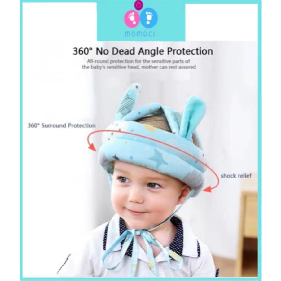 5-24 Months Baby Head Protection Adjustable Baby Helmet Soft Safety ...