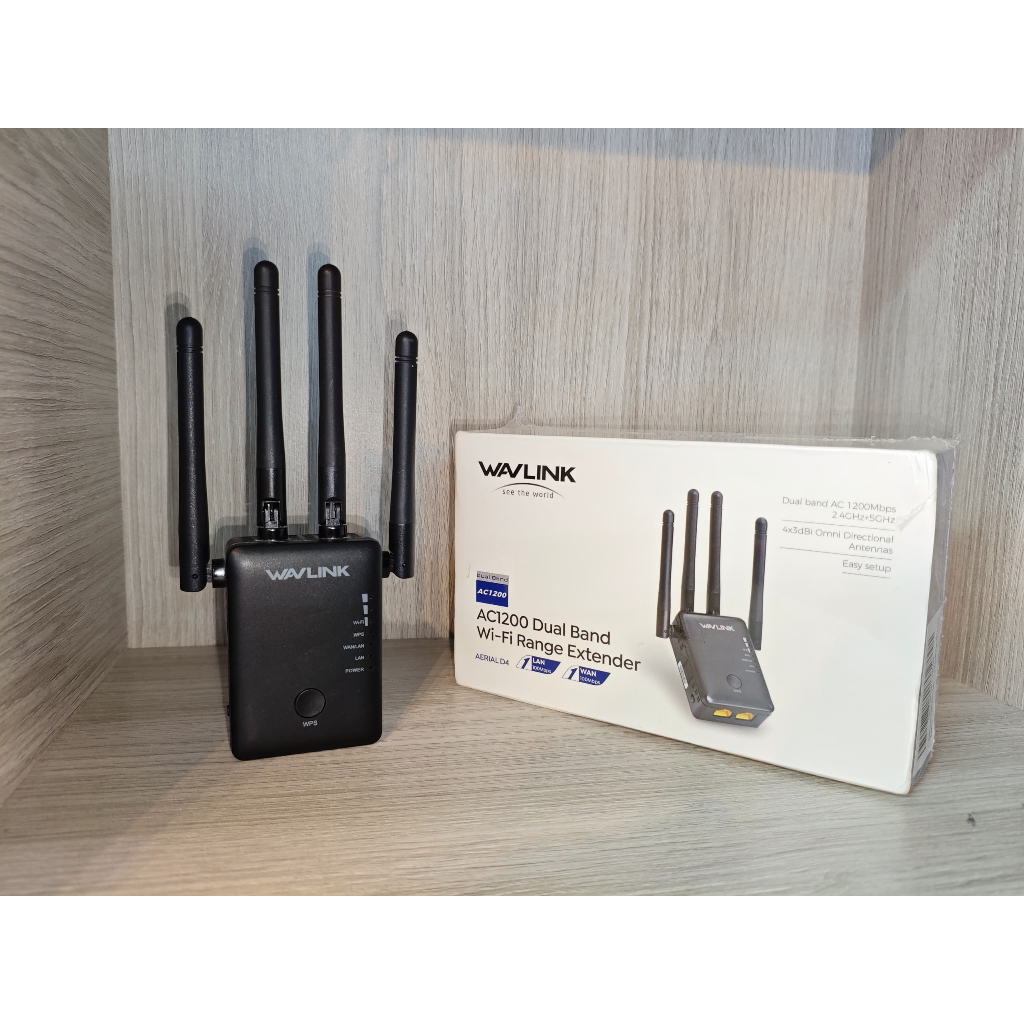 Wireless Router | WAVLINK AC1200 Dual Band (2.4 + 5G) with 4 External ...