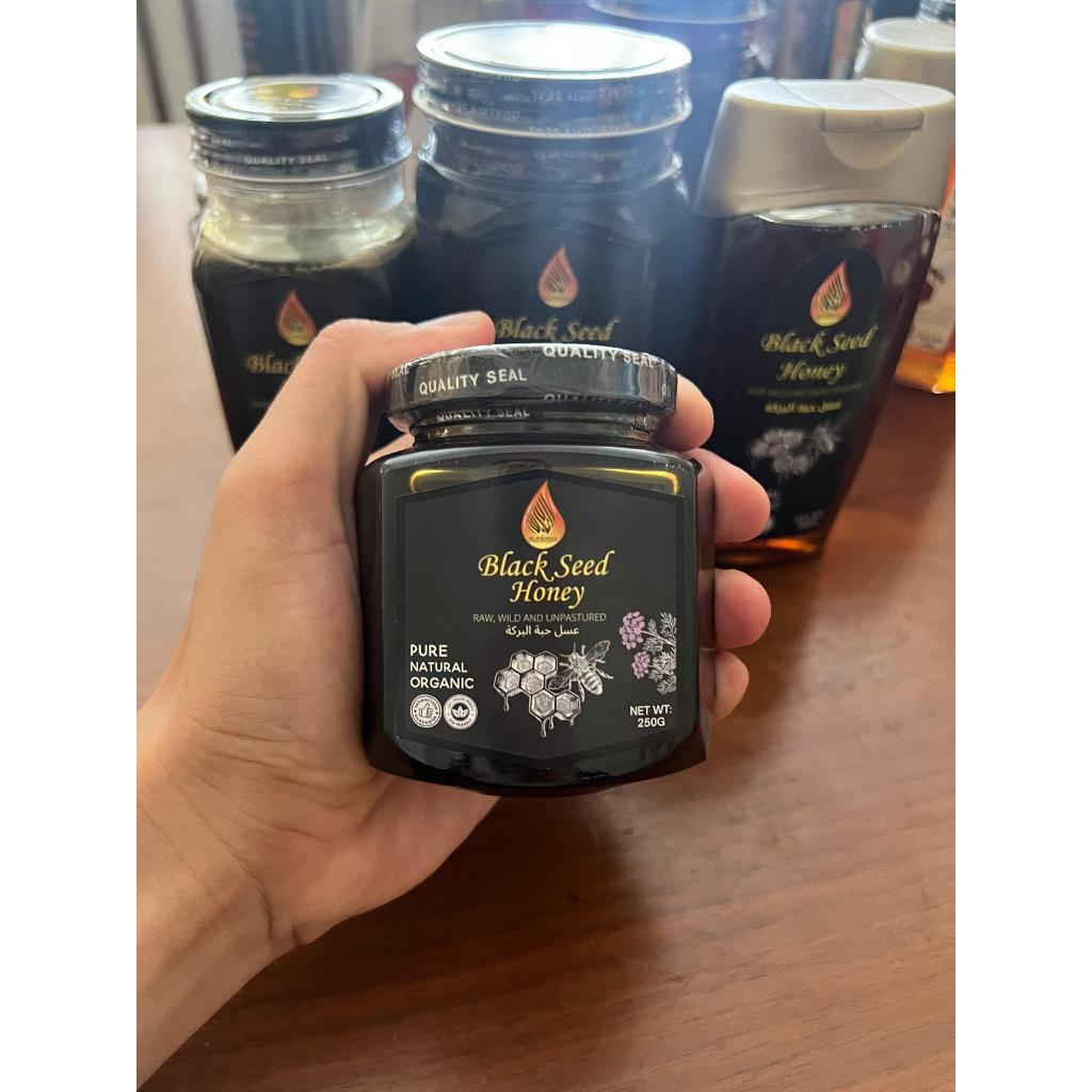 Al-Firdous Black Seed Honey Madu Habbatus Sauda Asli 250g EXP 12/2030 ...