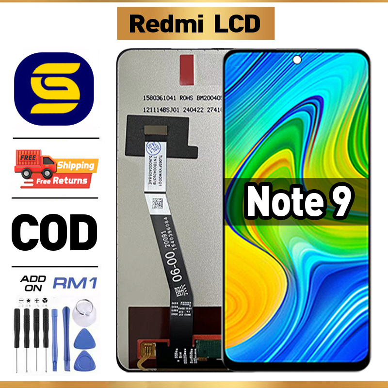 LCD Redmi Note 9/ 10X 4G Compatible For Glass Original Touch Screen ...