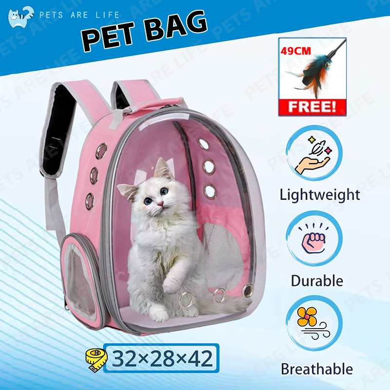 Pet Cat Bag Premium Transparent Astronaut Pet Carrier Bag Cat Carrier ...