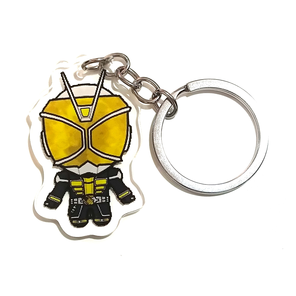 Kamen Rider Wizard (Land Style) High Quality Acrylic Keychain | Shopee ...