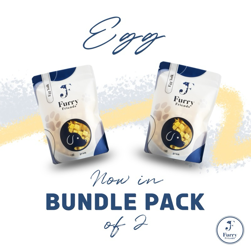 Egg Yolk Bundle (2 packs) - Furry Friends Freeze Dried Pet Food Cat/Dog ...