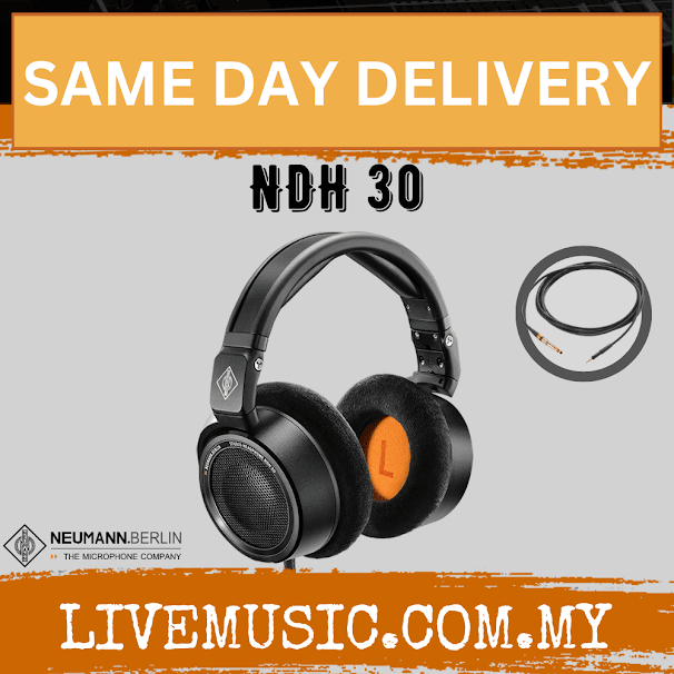Neumann NDH 30 Open-back Studio Headphones - Silver/Black ( NDH-30 ...