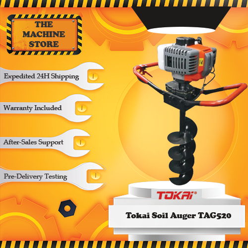 Tokai Japan Brand Earth Auger 4 inch 6 inch 8inch Up to 4 ft depth ...