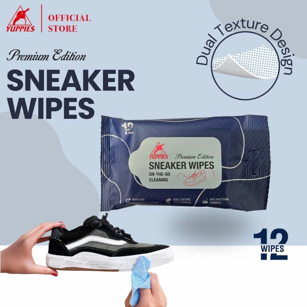 Yuppies Sneaker Wipes (12 Wipes) | Shopee Malaysia