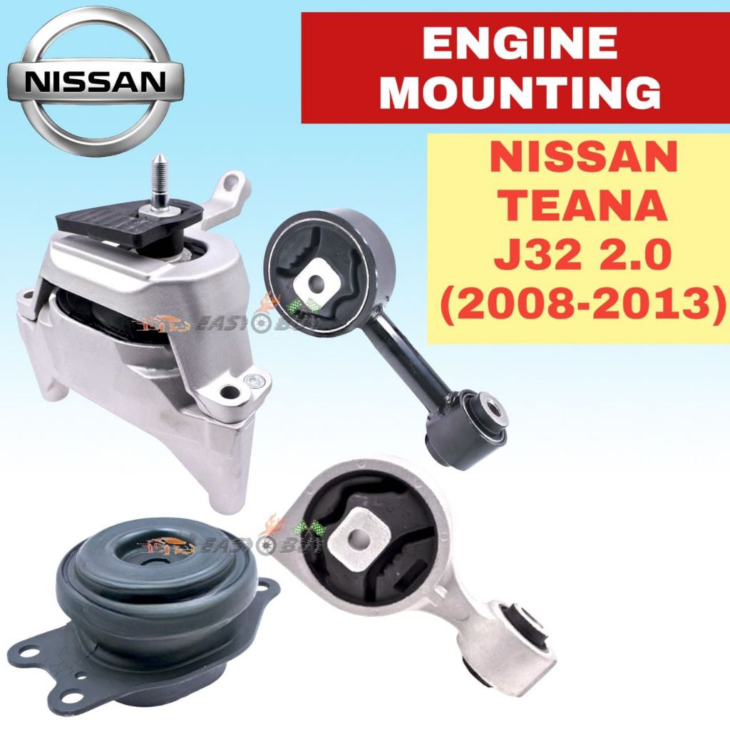 ORIGINAL JAPAN NISSAN ENGINE MOUNTING - NISSAN TEANA J32 2.0 (2008-2013 ...