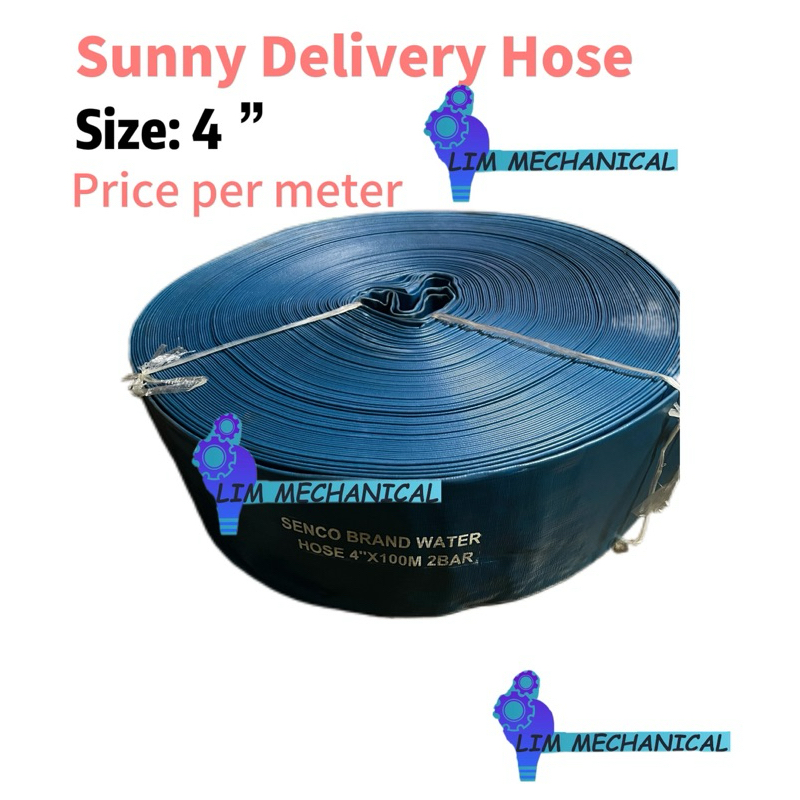 (Ready Stock) (FREE TWO klip ) Blue Sunny Hose For Water Pump 4 ...