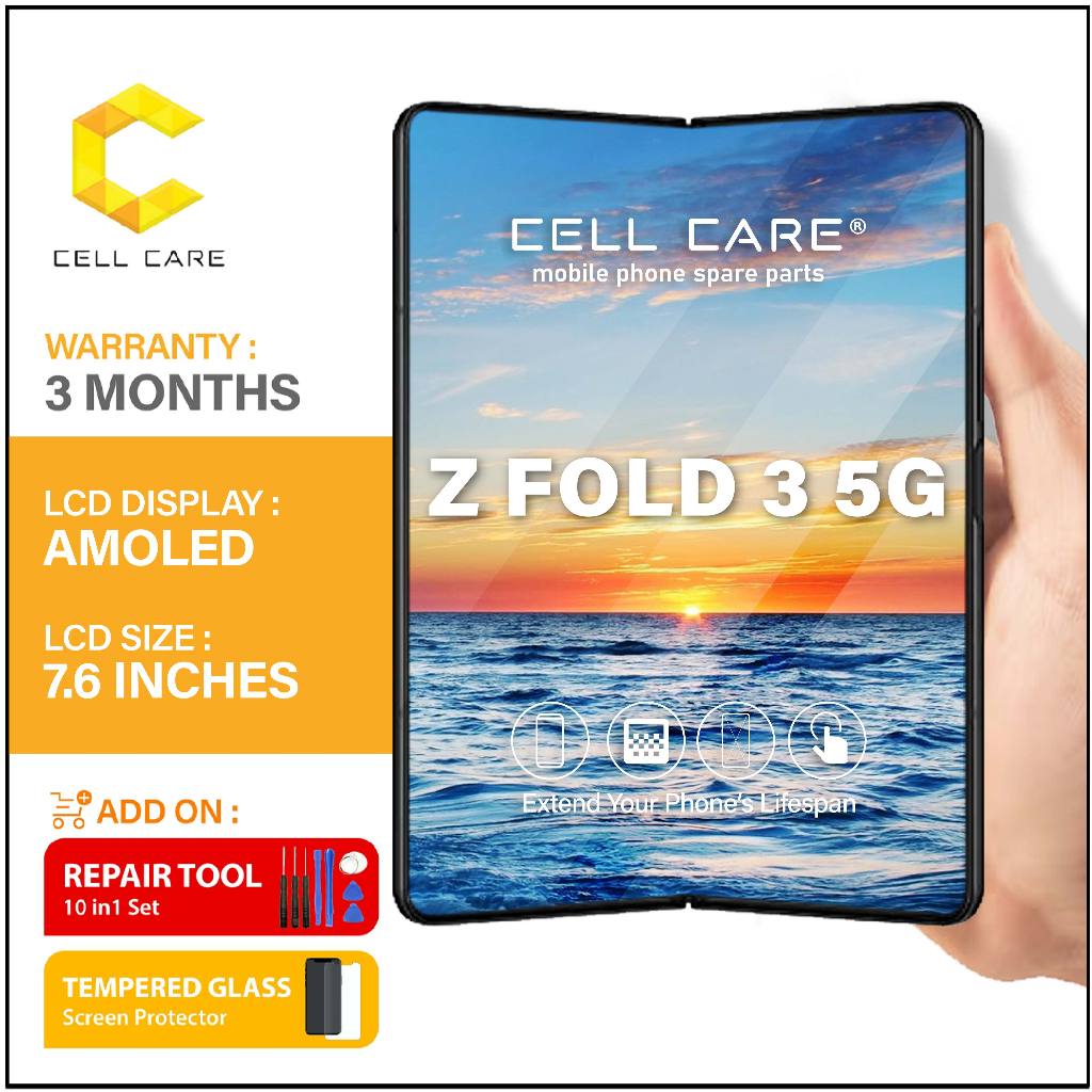 Dynamic Amoled Inner LCD For SAMSUNG Z FOLD 3 5G F926 | Shopee Malaysia