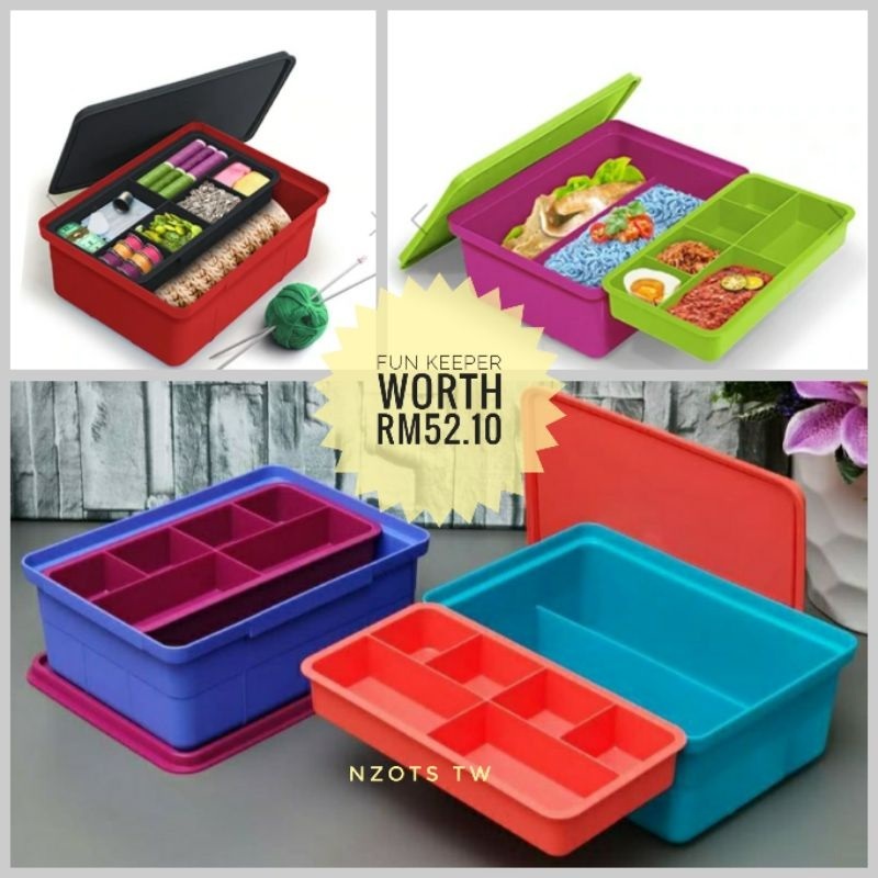 Ready Stock ~ Tupperware Fun Keeper | Shopee Malaysia