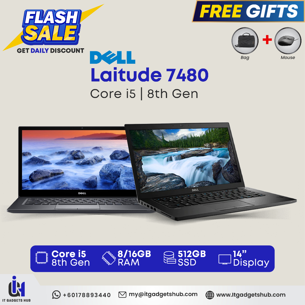 8th Gen Laptop Dell Latitude 7300 7400 7480 7490 5400 5490 Lenovo ...
