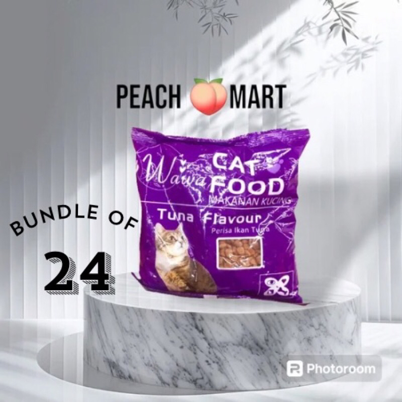 [Bundle of 24] Wawa Cat Food Tuna Flavour Makanan Kucing Perisa Tuna ...