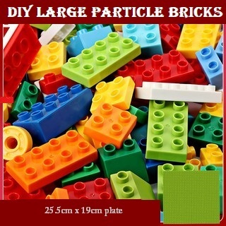 [Ready Stock] 500grams Large Particle Building Blocks Pack With ...