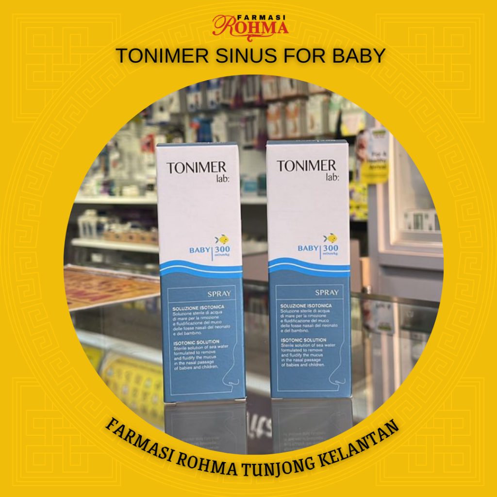 [🔥FARMASI ROHMA🔥] TONIMER NASAL SPRAY 30 ML | Shopee Malaysia