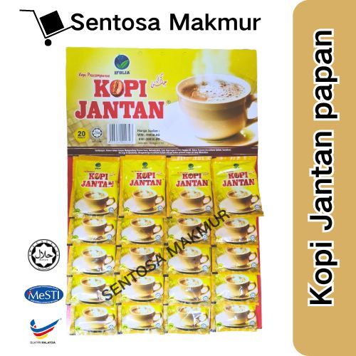 KOPI JANTAN PAPAN-25g X 20s-PAPAN (NEW) | Shopee Malaysia