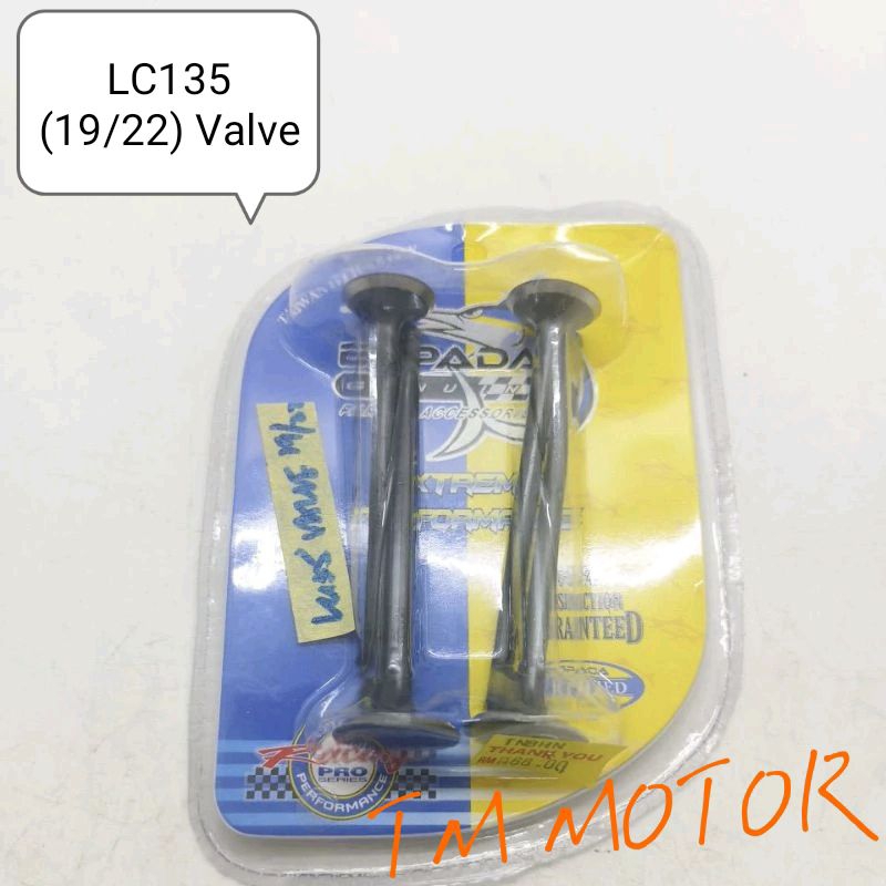 Espada valve set LC135 (19/22)/ (20/23)/ (22/25)/ (steel-22/24 ...