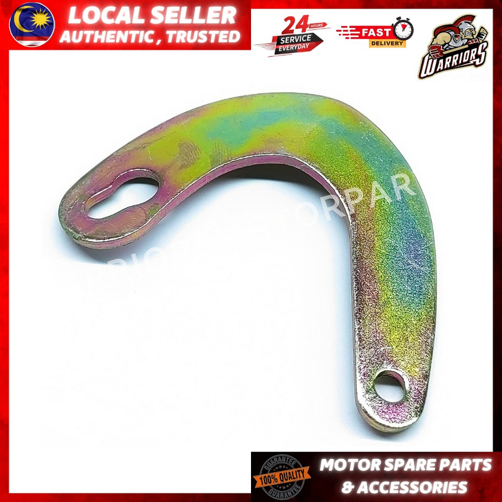 HONDA C70/GBO/GBOJ/FAME/EX5/EX5 DREAM MAIN STAND HOOK DOUBLE STAND HOOK SPRING BRACKET TAPAK ...