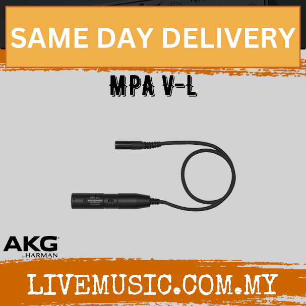 AKG MPA V-L XLR Phantom Adapter (MPA VL) | Shopee Malaysia