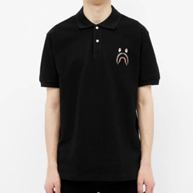 A bathing ape POLO shirt original Japanese trendy brand APE shark ...