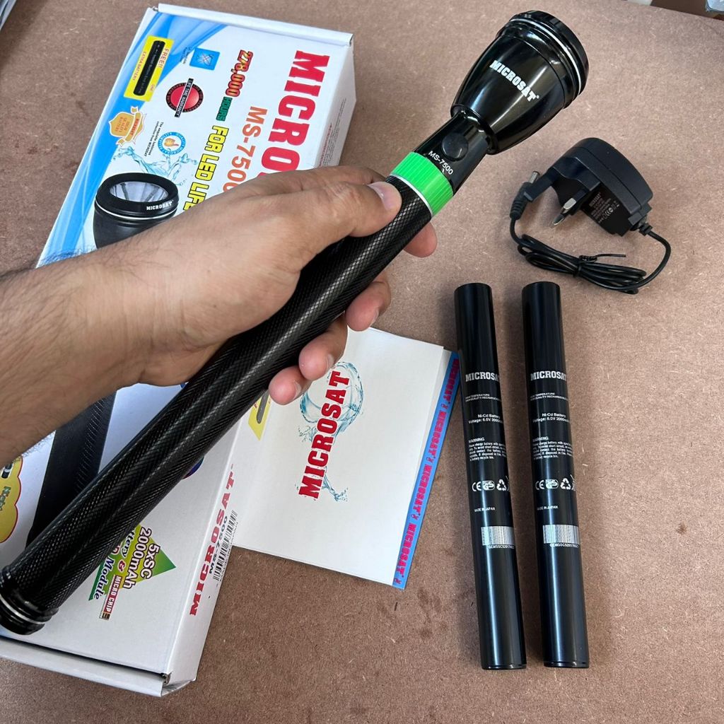 Flashlight Japan |5-cell |Big Power Rechargeable Flashlight | Super ...