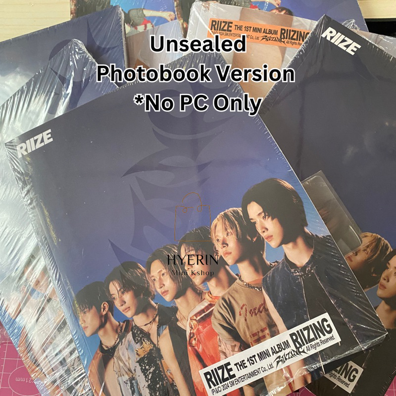 [Unsealed/Opened] RIIZE - 1st Mini Album [RIIZING] Photobook Album | Shopee Malaysia