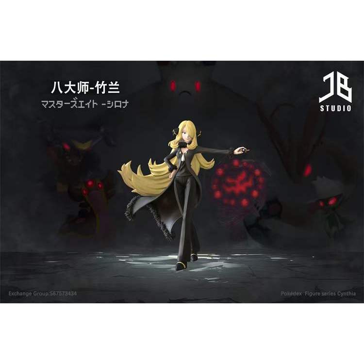 JB Studio - Cynthia & Spiritomb Pokemon Resin Statue GK Anime Figure ...