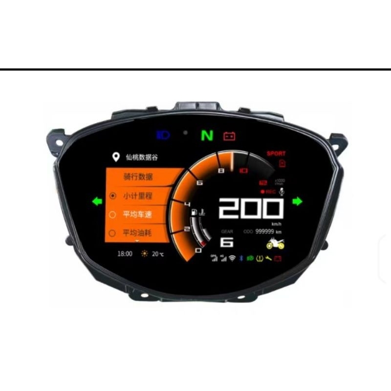 (CLEAR STOCK)YAMAHA Y15 TFT FULL DIGITAL METER PLUG AND PLAY | Shopee ...