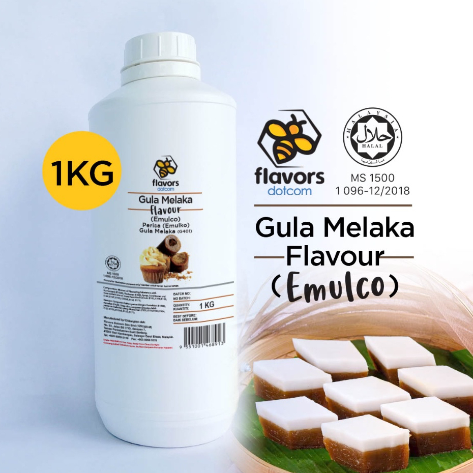 [HALAL] Flavors Dotcom - Gula Melaka Emulco 1kg | Shopee Malaysia
