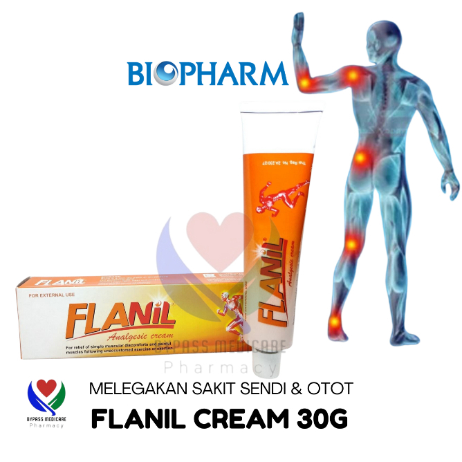 FLANIL CREAM 30G (analgesic cream) | Shopee Malaysia